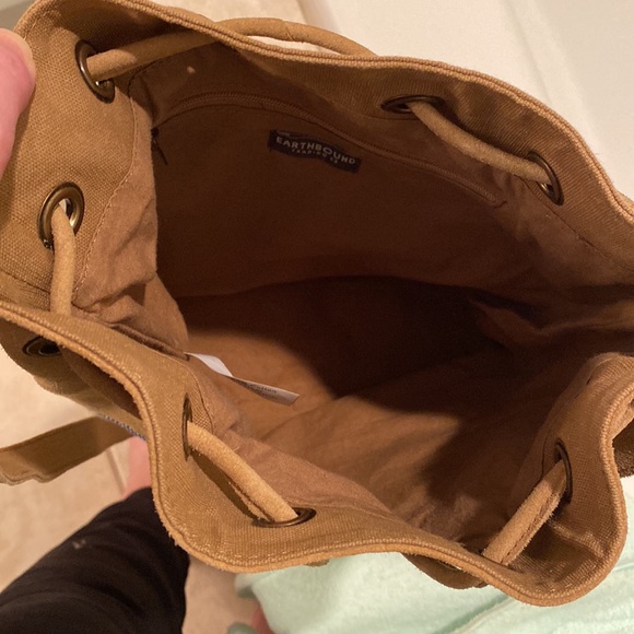EARTHBOUND | Bags | Suede And Canvas Crossbody Bag Boho Style | Poshmark